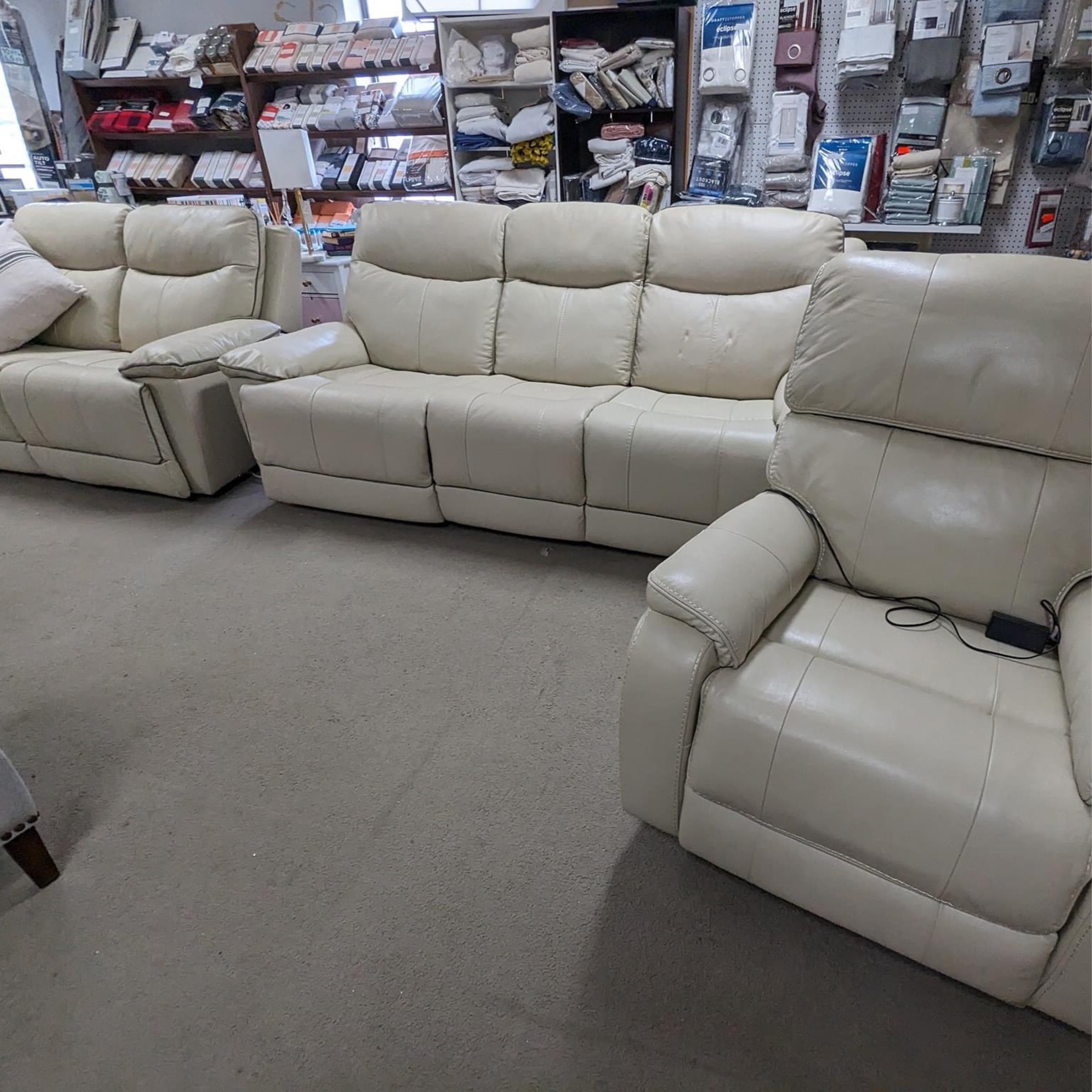 Magnolia Home Leather Sofa | Baci Living Room